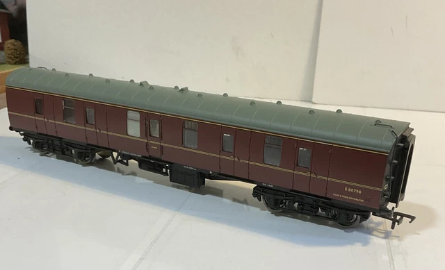 BACHMANN 39-176 .BR Mk1 Bg Full Brake Coach Br Maroon (E80798). £26.71 ...