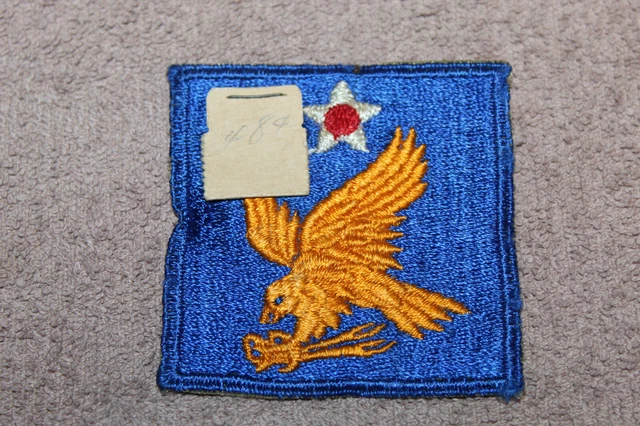 ORIGINAL WW2 U.S. Army Air Forces 2nd Air Force Uniform Patch w/Issue ...