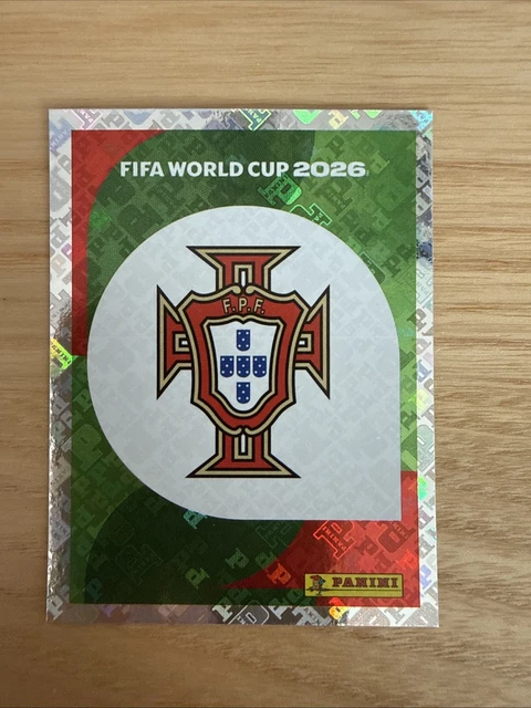 PANINI FIFA WORLD Cup 2026 Sticker - Portugal Team Badge POR1 £1.17 ...