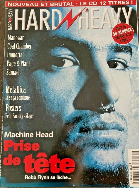 MAGAZINE HARD N' Heavy n°38, Machine head, Manowar, Metallica, mai 1998 ...