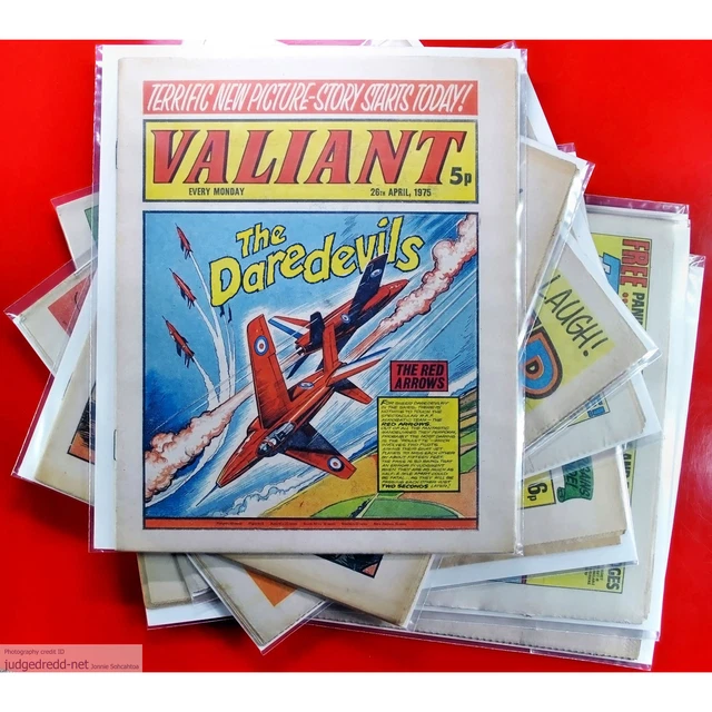 VALIANT COMIC BAGS ONLY for Issues x 100. Size2 . EUR 40,54 - PicClick IT
