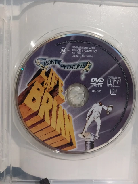 MONTY PYTHON'S LIFE of Brian | Encore (DVD, 1979) VGC+. REGION 4 Free ...