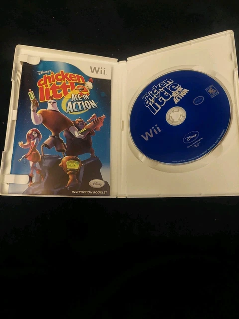 DISNEY CHICKEN LITTLE Ace In Action Nintendo Wii CIB 2006 £8.05 ...