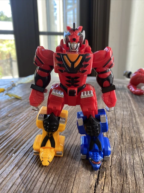 POWER RANGERS JUNGLE Fury Jungle Prime Megazord 6" Inch Figure Bandai ...