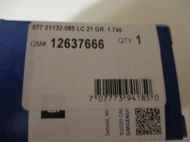 GENUINE GM POSITIVE Crankcase Ventilation (PCV) Valve 12637666 EUR 19 ...