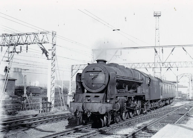 1 BLACK & WHITE 7x5 BR STEAM RAILWAY PRINT PHOTOGRAPH.1960`s £1.10 ...