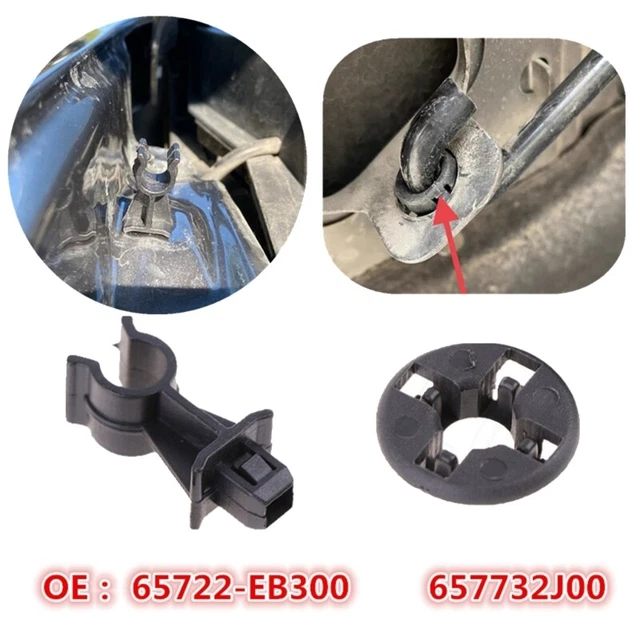 HOOD SUPPORT ROD Clip for J10 2006-2013/D40 65722-EB300 Interior ...