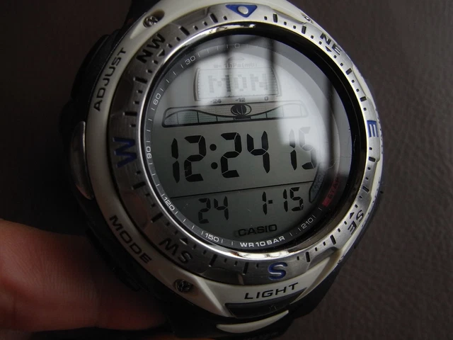 RARE CASIO SEA-PATHFINDER Spf-40 Triple Sensor £75.19 - PicClick UK