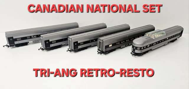 TRIANG HORNBY CANADIAN National coach set CN RAIL HORNBY ...
