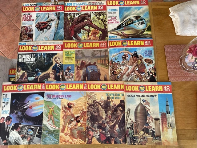 10 ISSUES OF Look & Learn Magazine Nos.403 To 412 £3.28 - PicClick UK