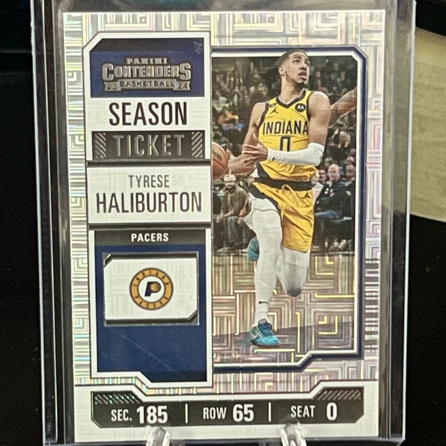 2023-24 CONTENDERS BASKETBALL Tyrese Haliburton #90 Billet de saison ...