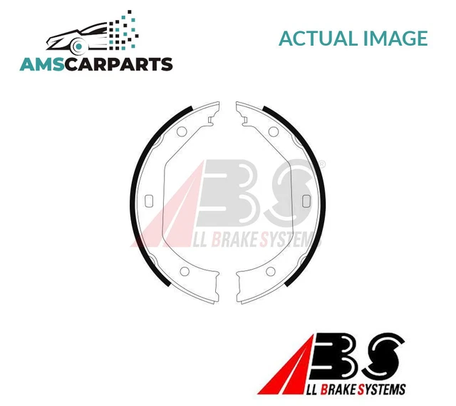 HANDBRAKE PARKING BRAKE Shoe Set Kit Rear 8973 Abs New Oe Replacement £ ...