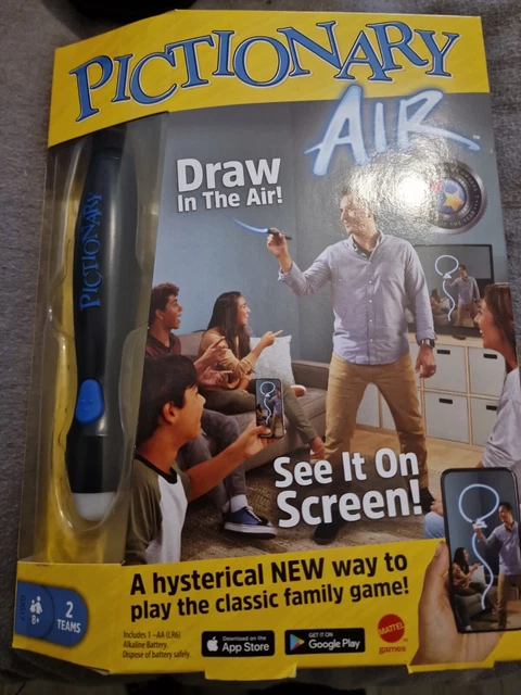 MATTEL PICTIONARY AIR Family Drawing Game £7.00 - PicClick UK