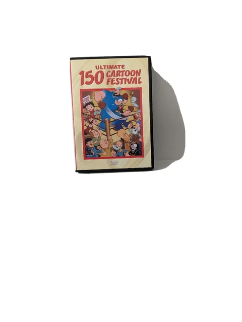 CARTOON FESTIVAL ULTIMATE 150 Popeye (DVD, 2007, 3-Disc Set) $7.88 ...