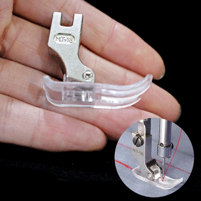 ENHANCED STITCHING ACCURACY with Transparent Plastic Base Plate Presser ...