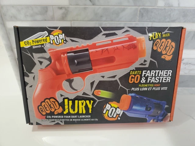 UMAREX REKT JURY Revolver Red C02 Powered Foam Dart Launcher $35.00 ...