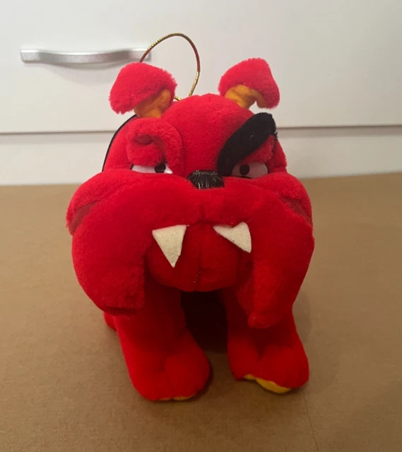 PMS ROCKY THE Red Bulldog Puppy Dog Soft Toy Plush 8" £12.99 - PicClick UK