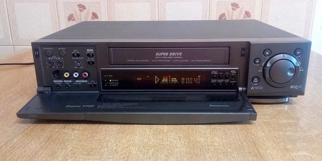 PANASONIC NV-HS950 S-VHS High End Video Recorder Super VHS & Remote ...
