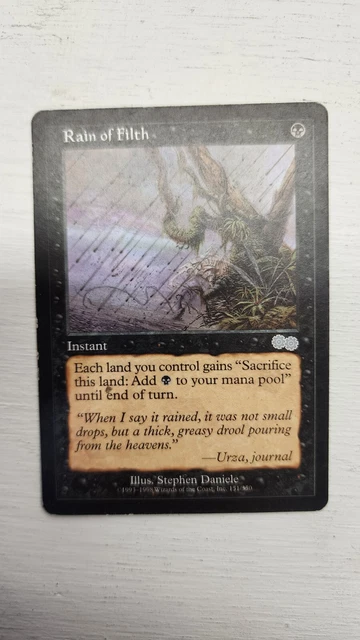 MTG RAIN OF Filth Urza's Saga 151/335 régulière rare EUR 5,05 - PicClick FR