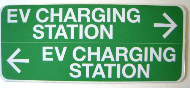 BOSTON T EV Electric Vehicle Charging Station Sign Aluminum £22.74 ...