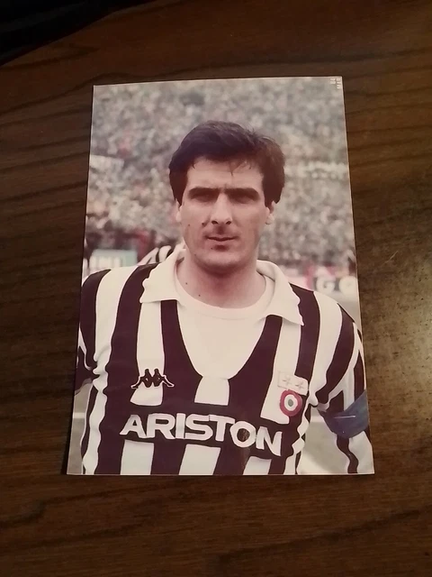 JUVENTUS 1980S, FOTO ORIGINALE 1980s 15 CM - Gaetano SCIREA - JUVENTUS ...