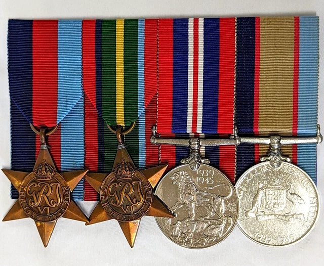 NEW GUINEA 336 Radar Station WW2 RAAF medals Reed Royal Australian Air ...