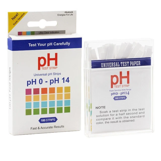 FOOD PH TEST Strips Chart Specifications Testing Lab Accuracy And ...
