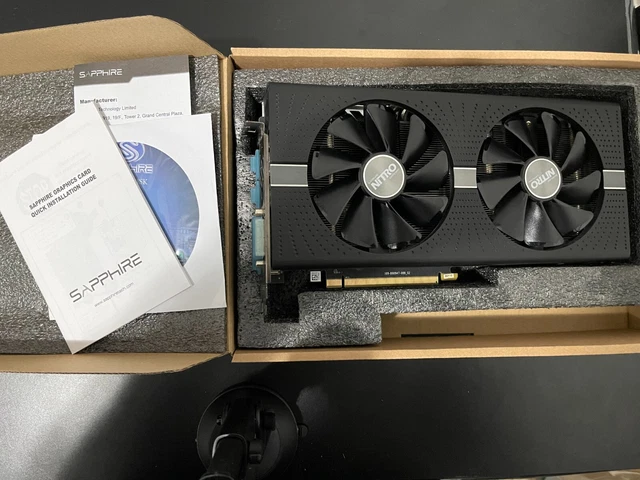 SAPPHIRE NITRO + AMD RX 580 4GB - - Clean and Tested In Box $79.00 ...