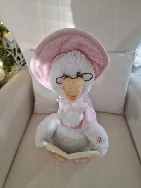 CUDDLE BARN PLUSH Talking Mother Goose Plays 7 Nursery Rhymes - Pink ...