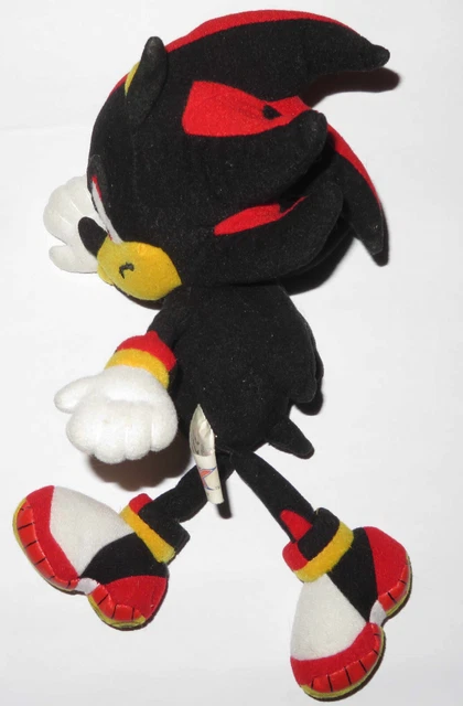 10& SHADOW THE Hedgehog Plush Rare Variant No Chest Fur Gosh Uk Soft ...