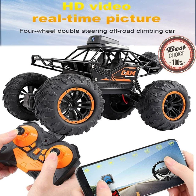 2.4G REMOTE CONTROL Car With Camera Monster Truck 4WD Off-Road RC Car ...