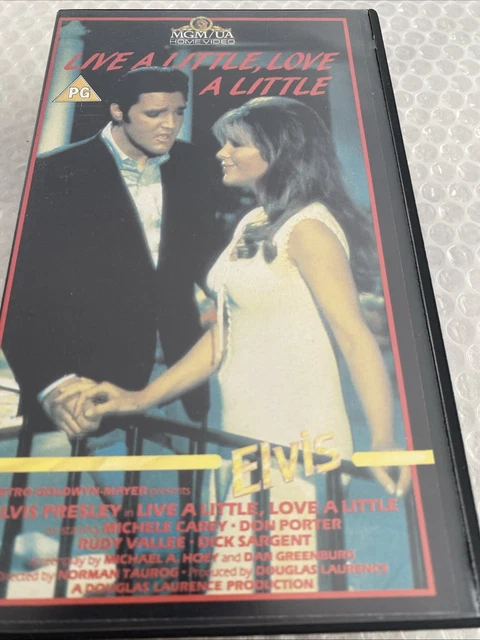 ELVIS PRESLEY VHS Cassette Tape Live A Little Love A Little £1.75 - PicClick UK