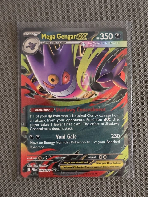 MEGA GENGAR EX 056/094 Phantasmal Flames Pokemon TCG £7.50 - PicClick UK