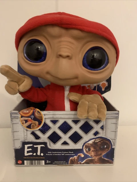 ET THE EXTRA-TERRESTRIAL 40th Anniversary Plush Figure Toy With Lights ...