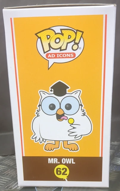 FUNKO POP! AD Icons Tootsie Roll Pops Mr Owl #62 Funko Shop Exclusive ...