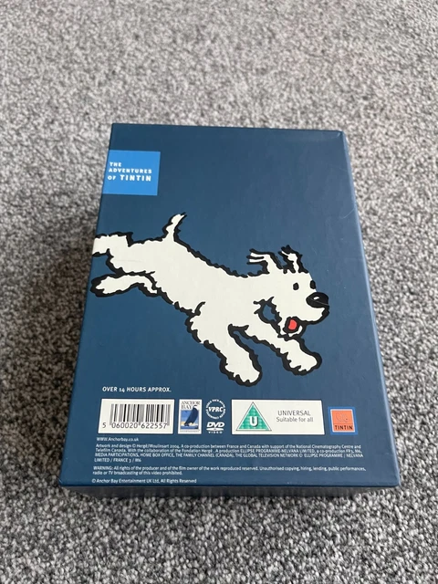 THE ADVENTURES OF Tintin Box Set DVD 2004 Complete - 10x DVDs - over 14 ...