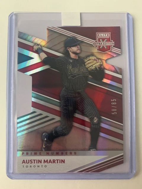 2020 PANINI ELITE Extra Edition Prime Numbers Die Cut #D/85 Austin ... 2020 PANINI ELITE Extra Edition Prime Numbers Die Cut #D/85 Austin ...