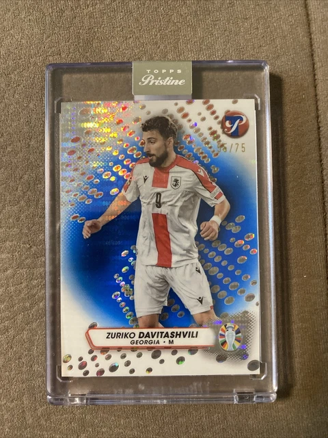 TOPPS PRISTINE ROAD To Euro 2024 Encased Pristine Card Georgia ... TOPPS PRISTINE ROAD To Euro 2024 Encased Pristine Card Georgia ...