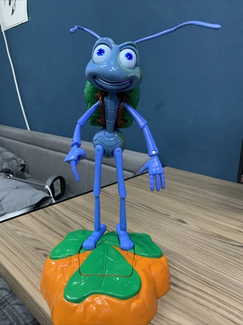 DISNEY PIXAR A Bugs Life Talking Flik Room Guard Thinkway Toys Tested ...