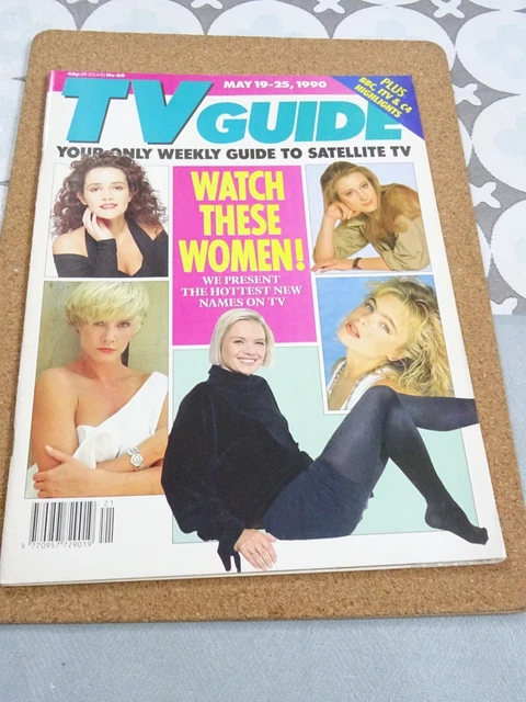 TV GUIDE MAGAZINE May 19th 1990 Anthea Turner Jeremy Beadle Billy ...
