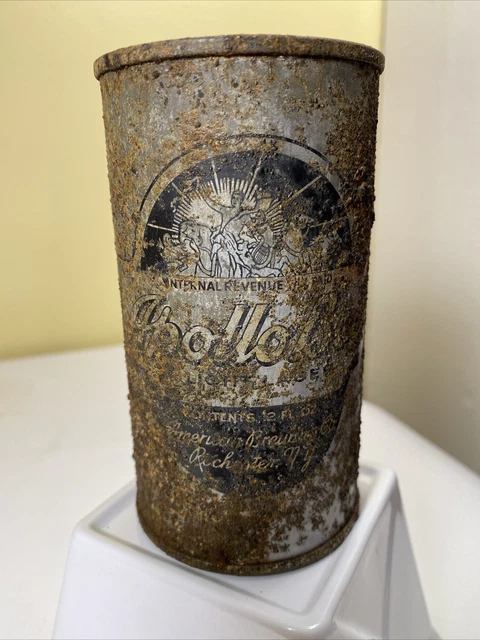 VINTAGE APOLLO BEER (OI & IRTP)Flat Top Beer Can American Brewing ...