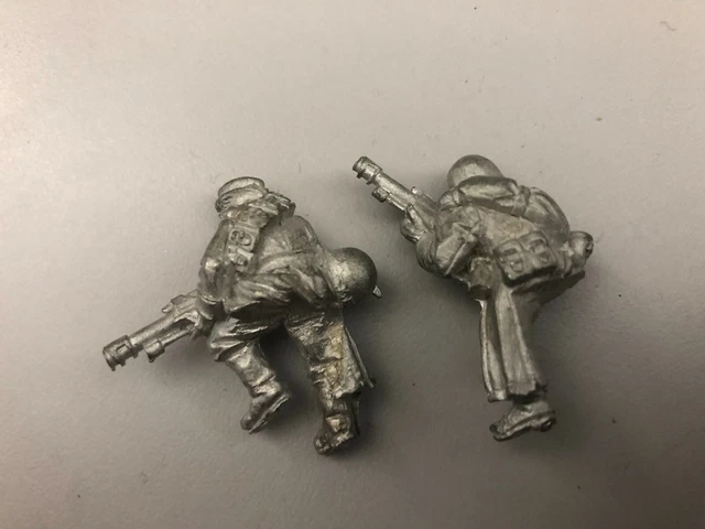 WARHAMMER 40K IMPERIAL Guard Valhallan Tank Riders BOTH SCULPTS metal ...