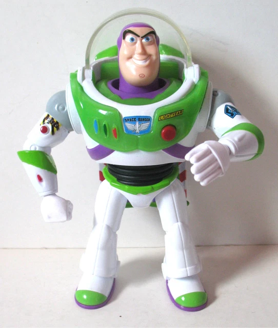 FIGURINE BUZZ L'ECLAIR 18 cm articulé TOY STORY Disney Parlant effets ...