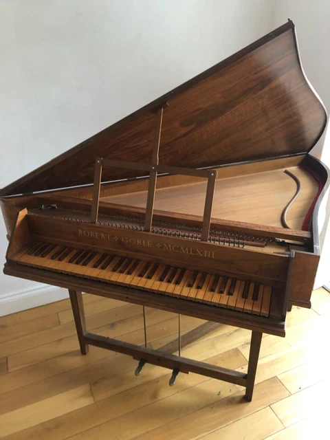 HARPSICHORD ROBERT GOBLE spinet 1963 beautiful instrument £1,000.00 ...