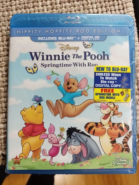 WINNIE THE POOH Springtime with Roo Blu-ray "LIKE NEW" NO Digital $8.00 ...