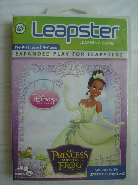 DISNEY PRINCESS AND the Frog Leap Frog Leapster Learning Game £3.95 ...