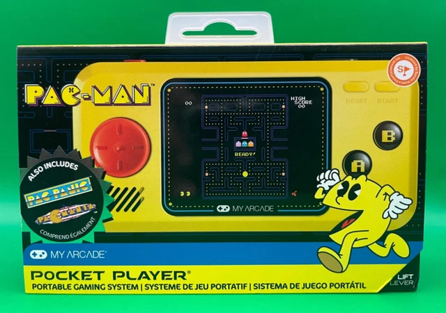 MY ARCADE PAC-MAN Pac-Mania Pac-Panic Pocket Player Portable Games ...