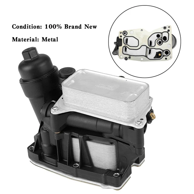 11428507697 ENGINE OIL Cooler Filter Para BMW 1 3 4 5 SERIES X1 X3 X5 A ...