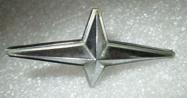 1950S - 1960S MERCURY METEOR STAR FRONT GRILL EMBLEM BADGE FACTORY ...