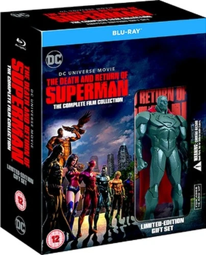 DC UNIVERSE MOVIE - The Death And Return Of Superman Blu-Ray + [Uk] New ...